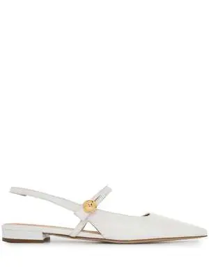MADISON MAISON Slingback Ballerina Shoes - White