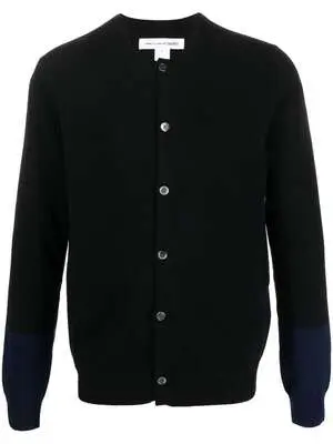 Comme Des Garçons Forever Half-sleeve Cardigan - Black