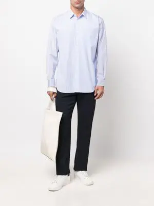 Comme Des Garçons Forever Multi-stripe Shirt - Blue
