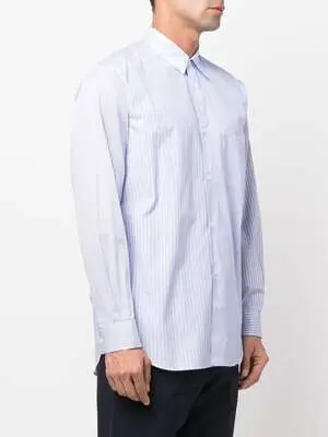 Comme Des Garçons Forever Multi-stripe Shirt - Blue