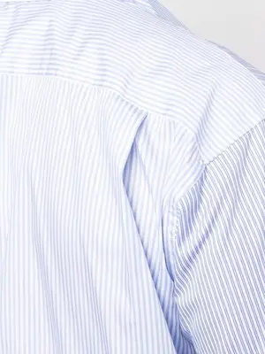 Comme Des Garçons Forever Multi-stripe Shirt - Blue