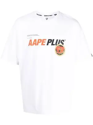 AAPE BY *A BATHING APE Moonface Graphic-print T-shirt