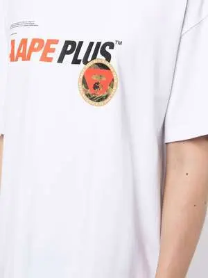 AAPE BY *A BATHING APE Moonface Graphic-print T-shirt