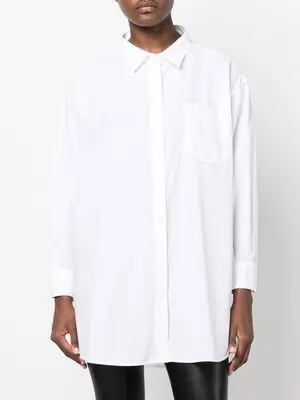 Iceberg Embroidered-logo Cut-out Shirt