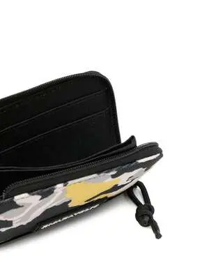 MAKAVELIC Logo Camouflage Print Wallet