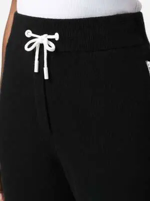 Max & Moi Rib-knit Merino Blend Shorts