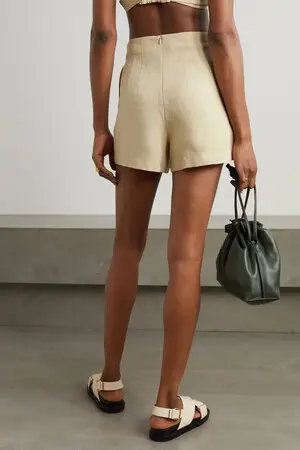 Le Kasha Net Sustain Ezbet Organic Linen Shorts