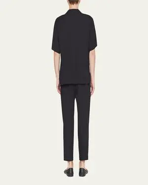 3.1 Phillip Lim Zip-front Baseball Shirt