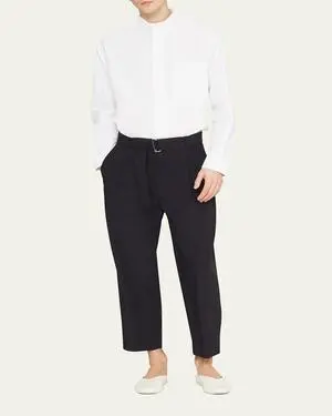 3.1 Phillip Lim Cropped Wool-blend Trousers