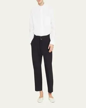 3.1 Phillip Lim Cropped Wool-blend Trousers