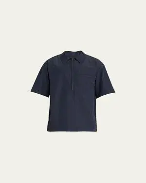 3.1 Phillip Lim Half-zip Popover Shirt
