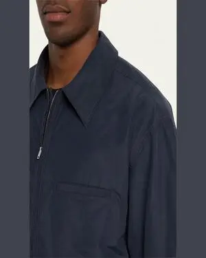 3.1 Phillip Lim Half-zip Popover Shirt