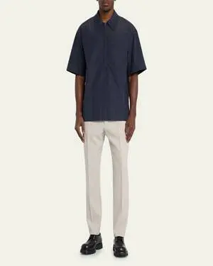 3.1 Phillip Lim Half-zip Popover Shirt