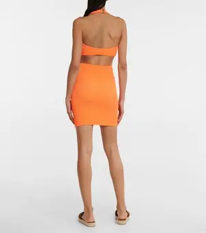 Hunza G Cecile Cutout Minidress
