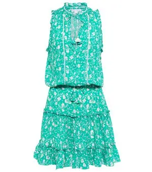 Poupette St Barth Clara Floral Minidress - Multicoloured