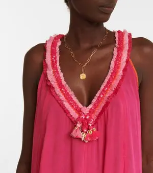 Poupette St Barth Nava Tie-dye Maxi Dress