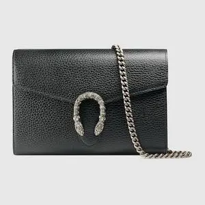 Gucci Dionysus Wallet On Chain Leather