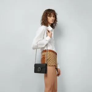 Gucci Dionysus Wallet On Chain Leather