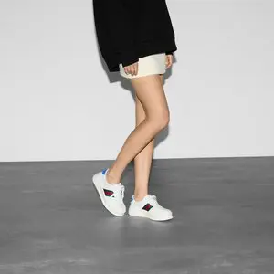 Gucci Sneaker With Web Leather