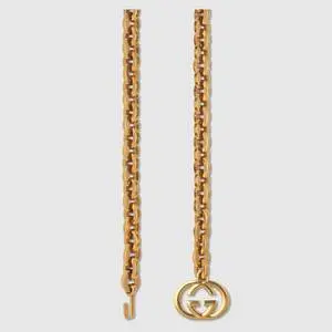Gucci - Gucci Chain Belt With Interlocking G Charm