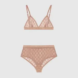 Gucci Gg Tulle Lingerie Set
