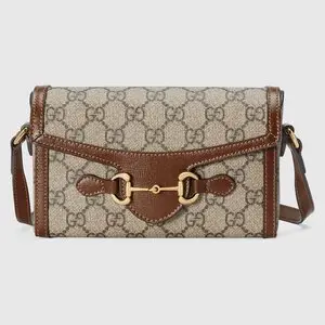 Gucci Horsebit 1955 Mini Crossbody Bag - Beige