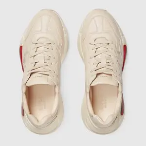 Gucci Rhyton Sneaker With Logo - White