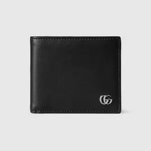 Gucci Gg Marmont Bi-fold Wallet - Black