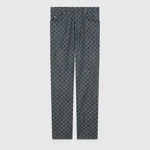 Gucci Washed Gg Denim Pant Ready-to-wear
