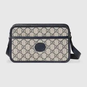 Gucci Mini Bag With Interlocking G Gg Canvas