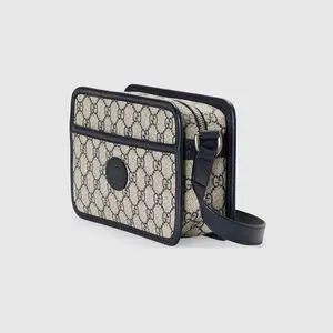Gucci Mini Bag With Interlocking G Gg Canvas