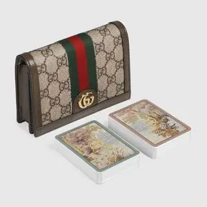 Gucci Double Card Set With Double G - One-color