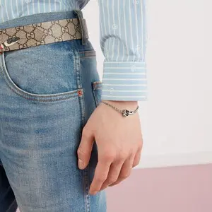 Gucci Gg Marmont Key Charm Bracelet