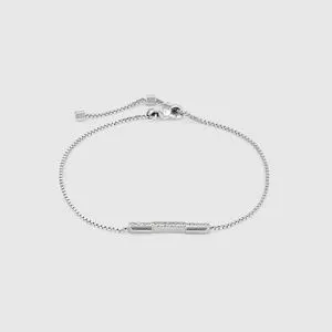 Gucci Link To Love Diamond Bracelet - White Gold