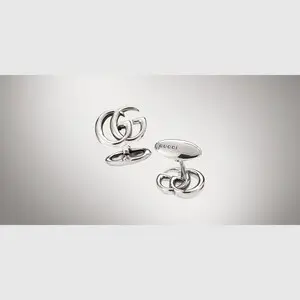 Gucci Gg Marmont Cufflinks Sterling