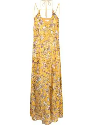 Patrizia Pepe Floral-print Silk Blend Midi Dress
