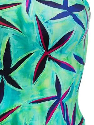LOUISA BALLOU Starfish One-shoulder One-piece