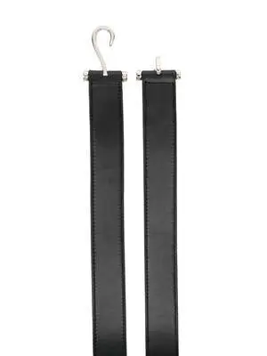 EDHEN MILANO Hook-fastening Leather Belt