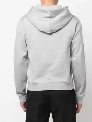 Valentino Garavani Embroidered Logo Hoodie - Grey