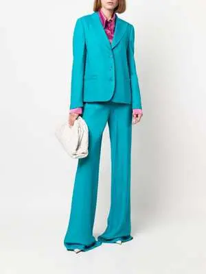 Alberta Ferretti High-rise Flared Trousers