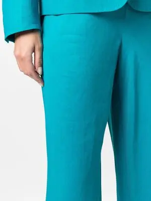 Alberta Ferretti High-rise Flared Trousers