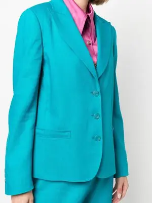 Alberta Ferretti Single-breasted Tailored Blazer