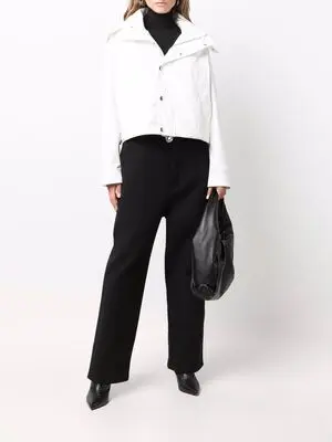 AMI Paris Cropped Waterproof Jacket