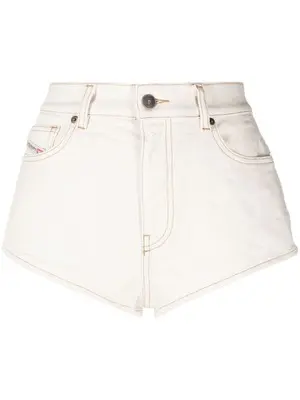 DIESEL® Denim Short Shorts - Neutrals