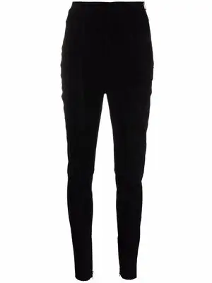 Balmain Black Wash Pants For Women
