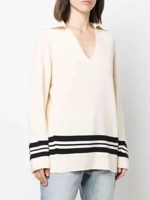 Rag & Bone Stripe-trim Oversized Jumper