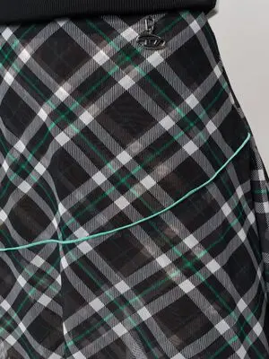 DIESEL® Asymmetric Checked Skirt