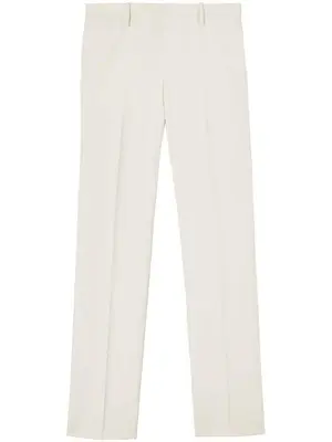 Off-White Straight-leg Tailored Trousers - White