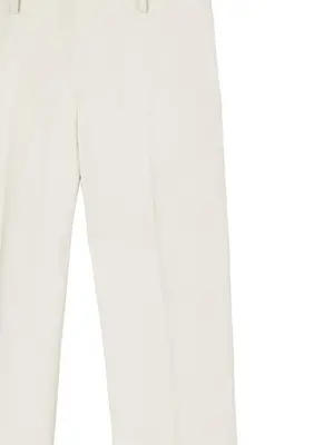 Off-White Straight-leg Tailored Trousers - White