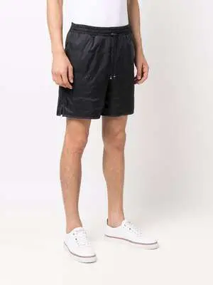 Thom Browne Ripstop Track Shorts - Black